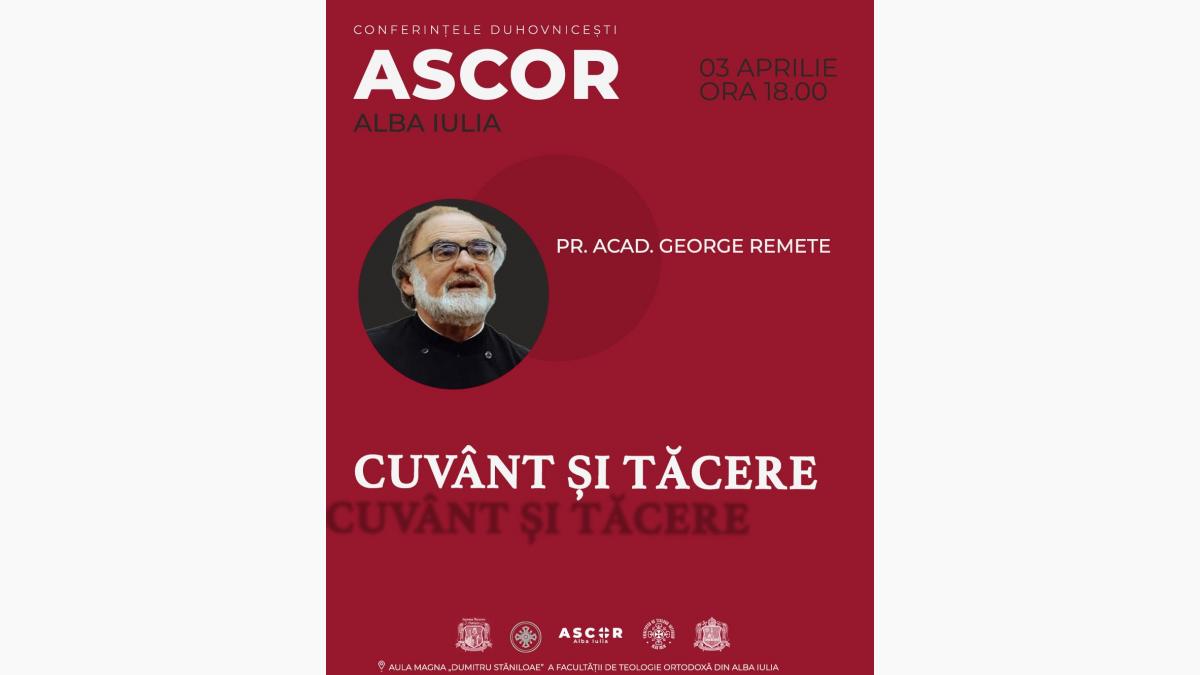 Părintele academician George Remete va conferenția la Facultatea de ...